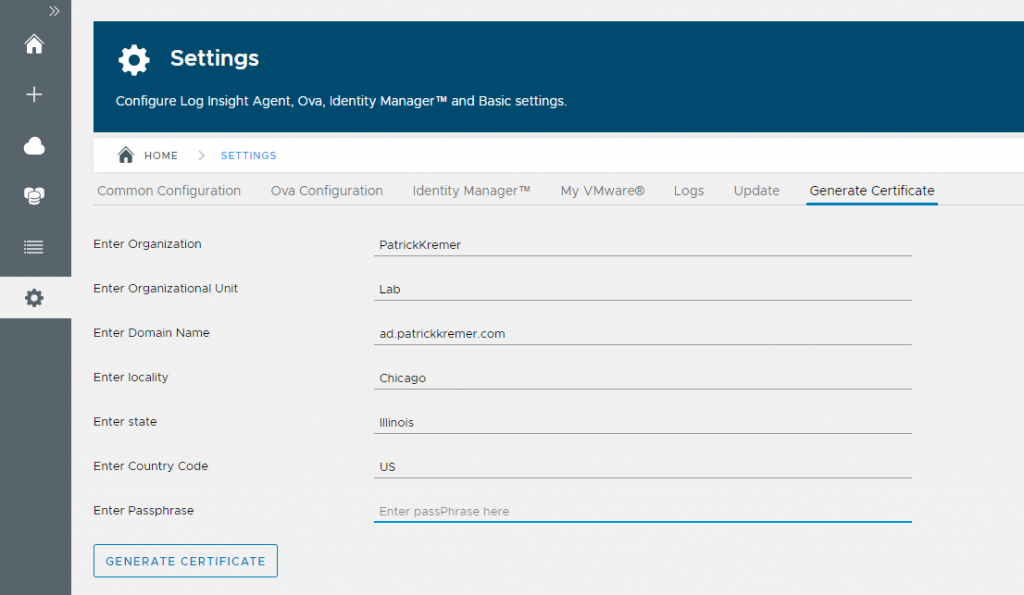 Vrealize Suite Lifecycle Manager Part Ii Deploying Log Insight