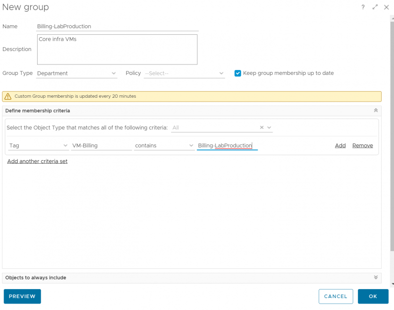VMware Cloud on AWS Showback with vRealize Operations Manager